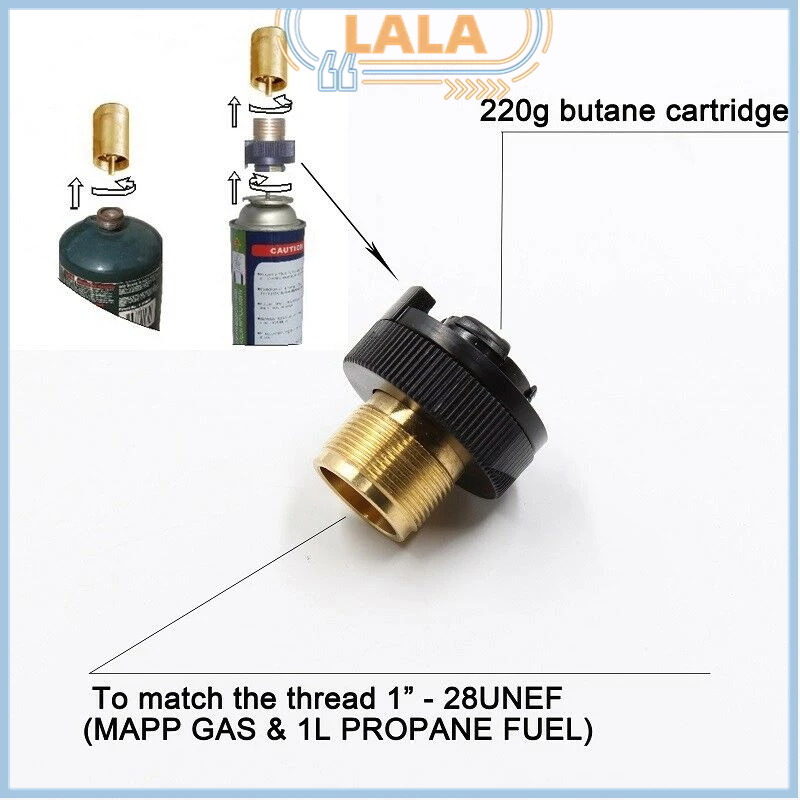 Gas Filling Adapter Replace Portable Tool Bottle Converter Transmitter ...