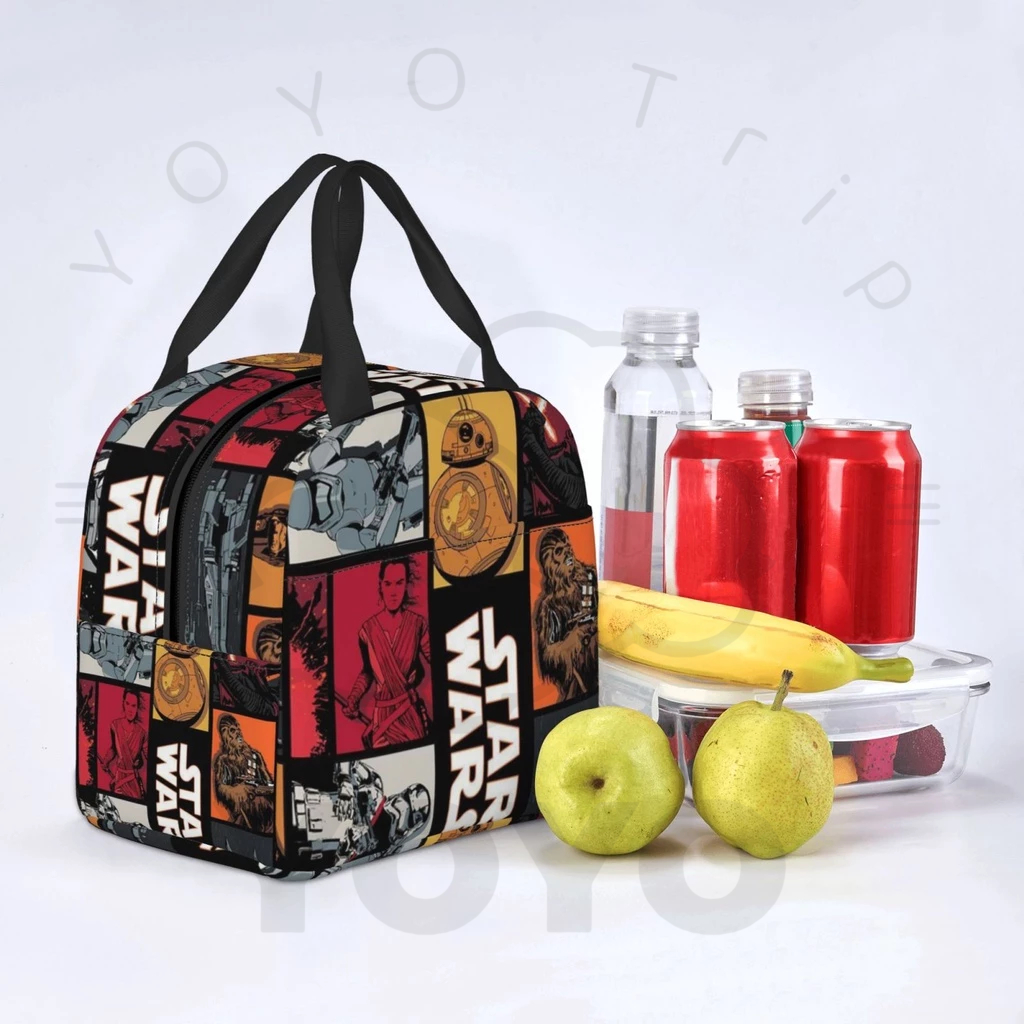 Star Wars Lunch Bag Insulated Lunch Box Women/Men's Reusable Insulated ...