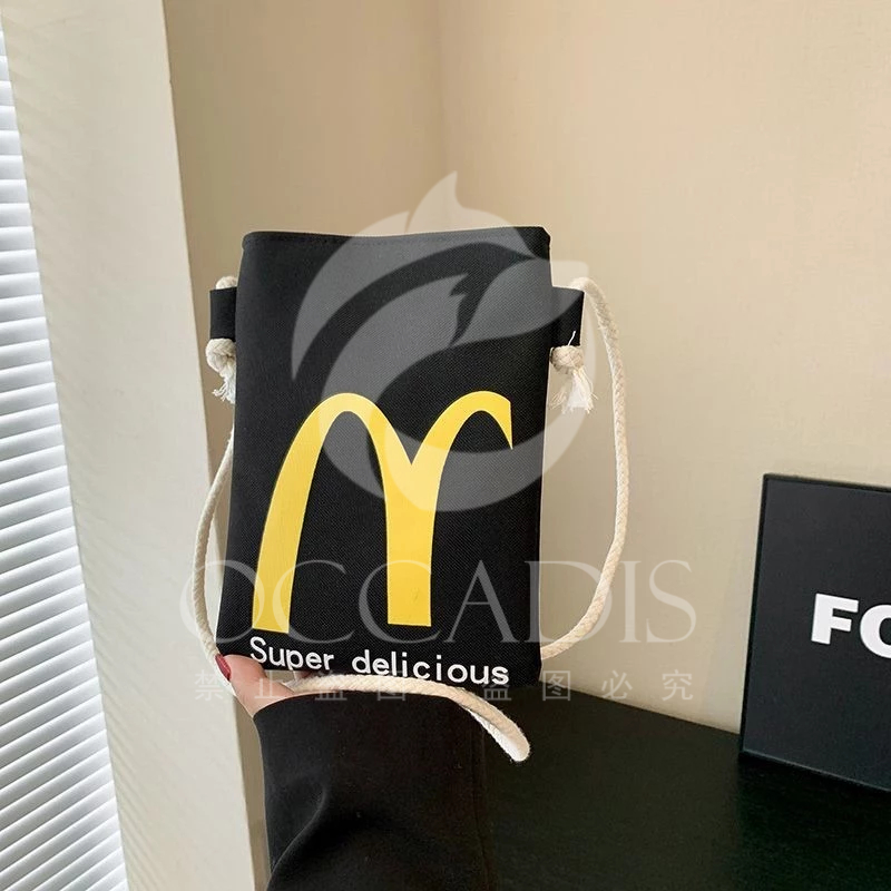 Women's Bag 2024 New McDonald's Crossbody Bag Cute and Versatile ...