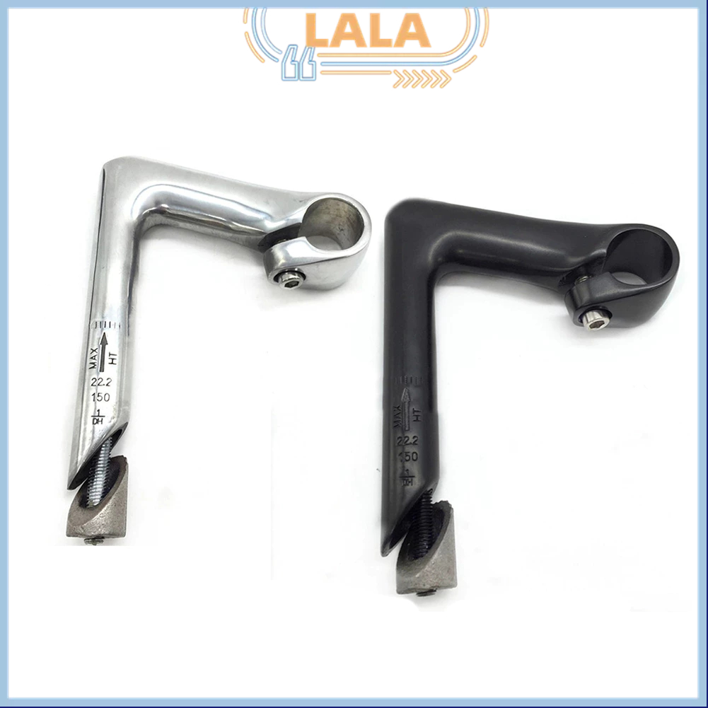 Bicycle Bike Quill Stem Riser 100mm Handlebar 25.4mm Clamp Handlebar ...