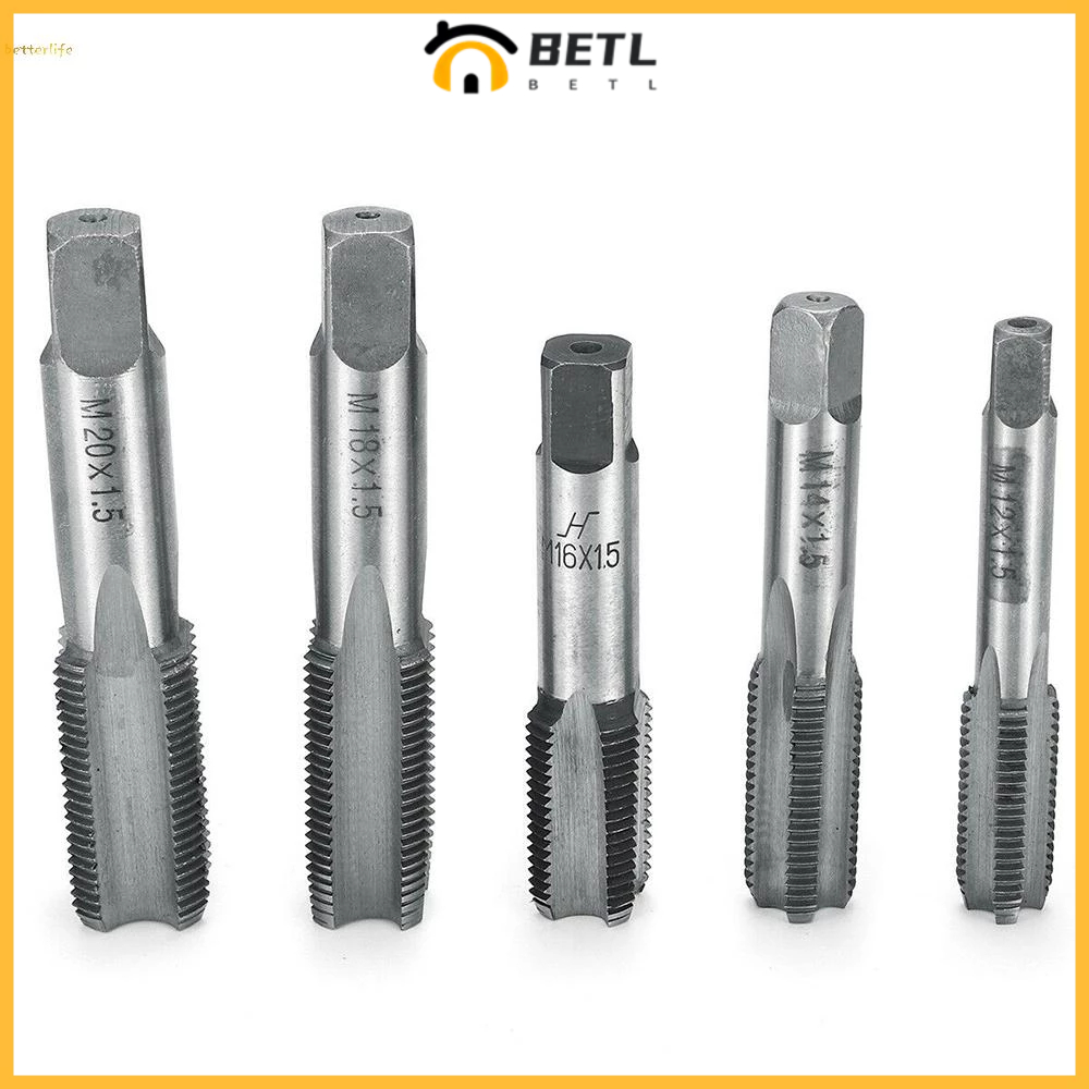1 Pair M12-M20 Right Hand HSS Hand Screw Thread Metric Tap Drill-Bit ...