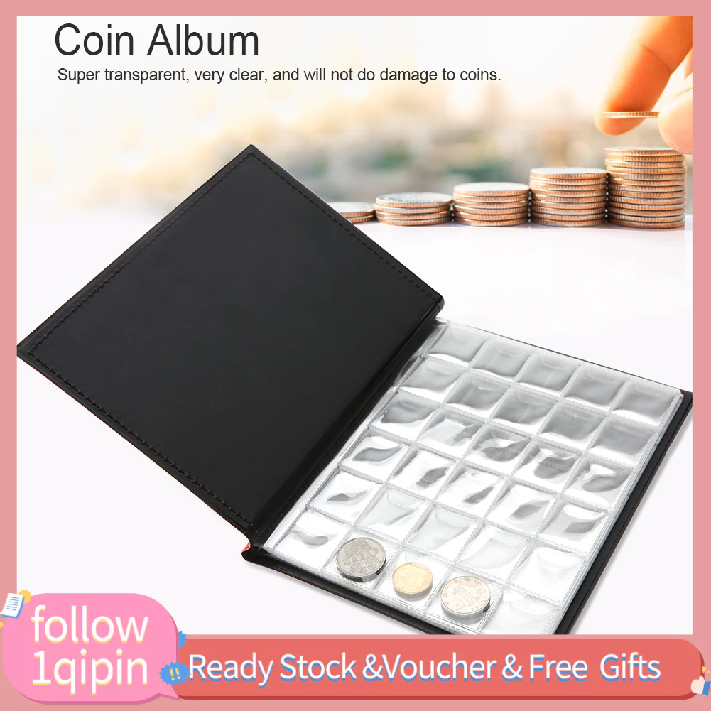 CardboadHolder Coin Collection Album 250 Pockets 10 Pages World Coin ...