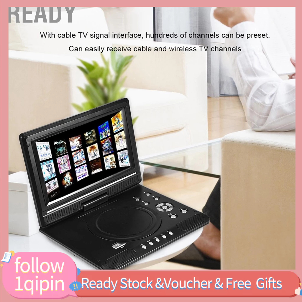 [Big sale]Ready Rotatable 9 Inch Portable LCD Widescreen DVD Video ...