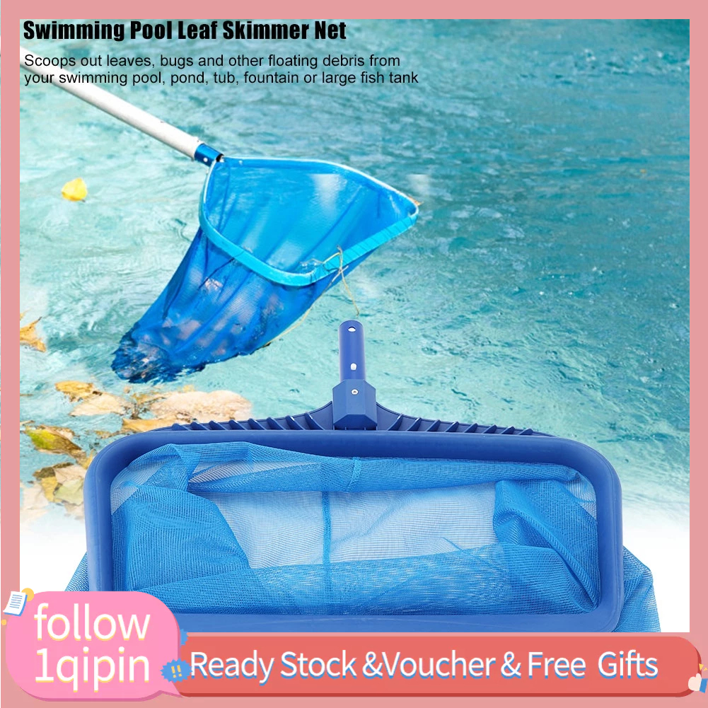 Lightweight Leaf Skimmer Fine Mesh Net Deep Bag Swimming Pool Pond Tub ...