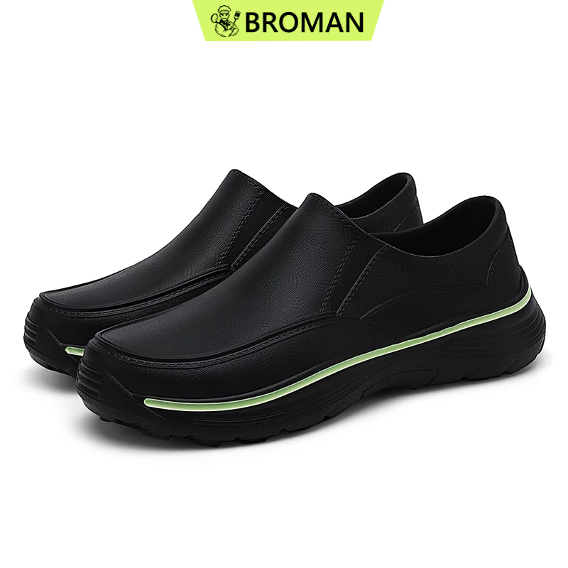 Chef Shoes Thick-Soled Toe-Covered Muller Slippers Women's Lightweight ...