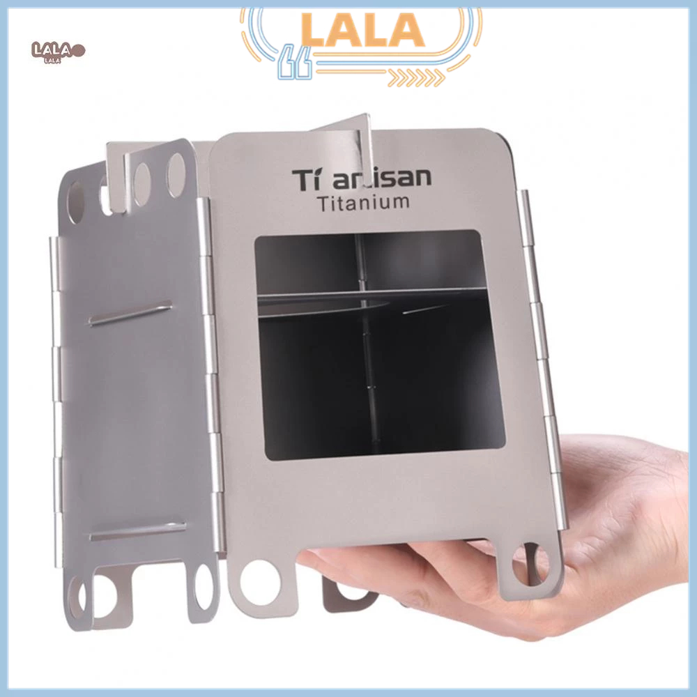 Folding Stove Folding Wood Stove Titanium User Friendly 105g For Camping Picnic | Shopee Malaysia