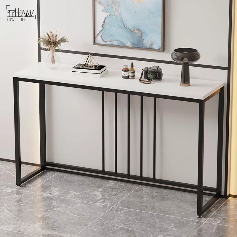 Meja Tepi Nordic Modern Console Table Meja Aesthetic Side Table Meja ...
