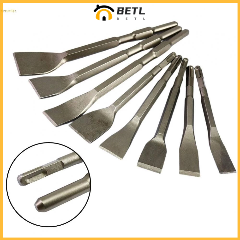 Heavy Duty Chisel Bits Set for Electric Hammer 45 Carbon Steel ...