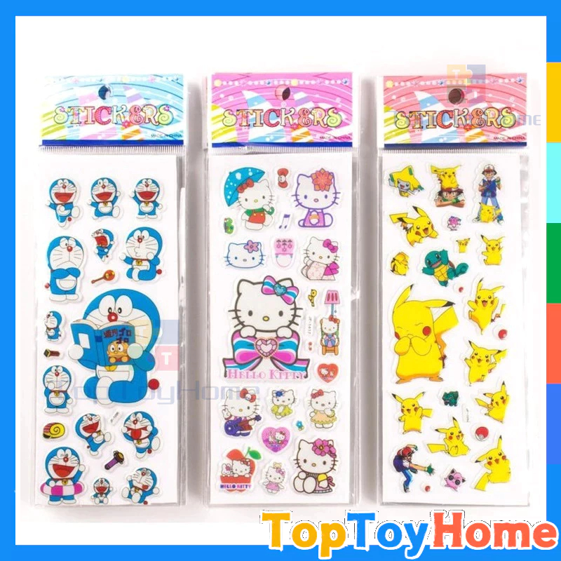 TTH ALL 60+ style animal sticker 3d sticker Buy ten get one free ...