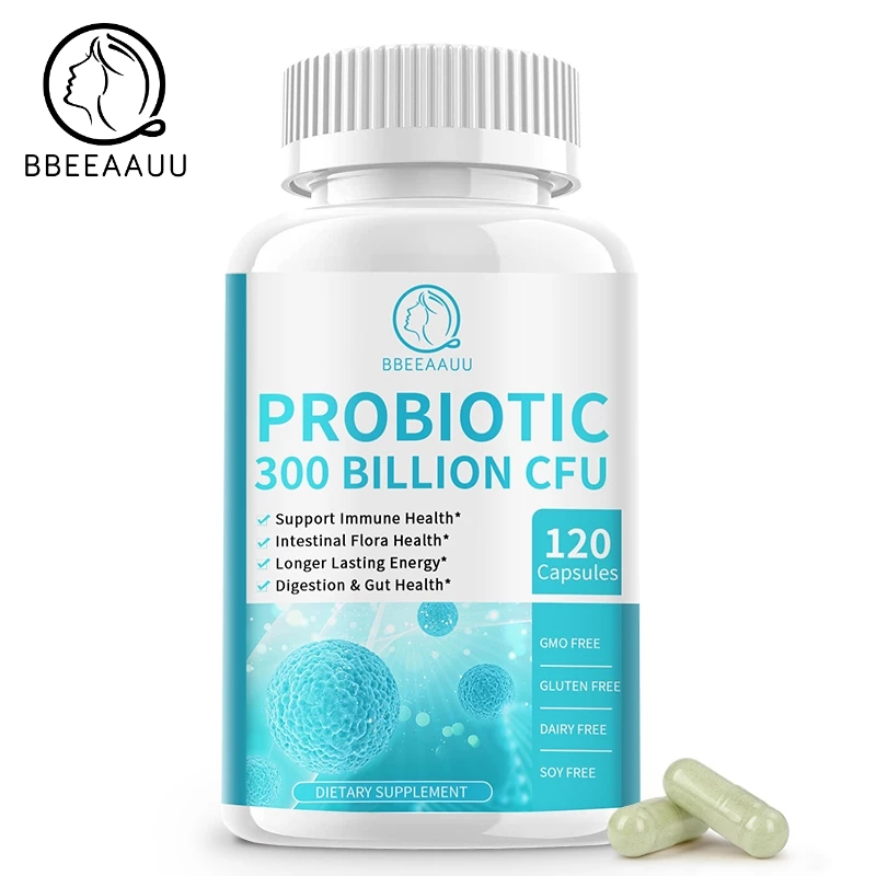 BEAU Probiotic 300 Billion Cfu Capsules,Intestinal Flora Health ...