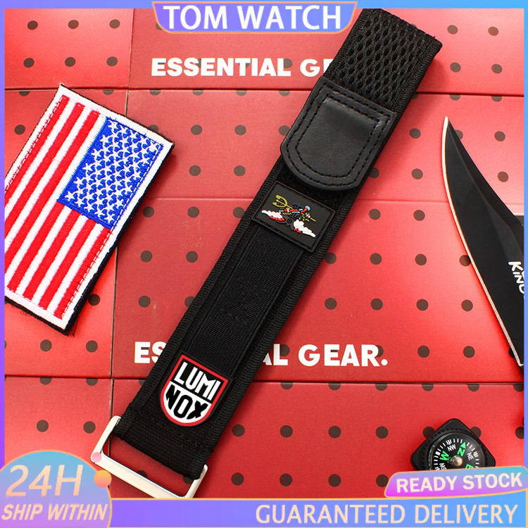 (in stock) Luminox strap 20mm 22mm 23mm quick release with Velcro tali ...