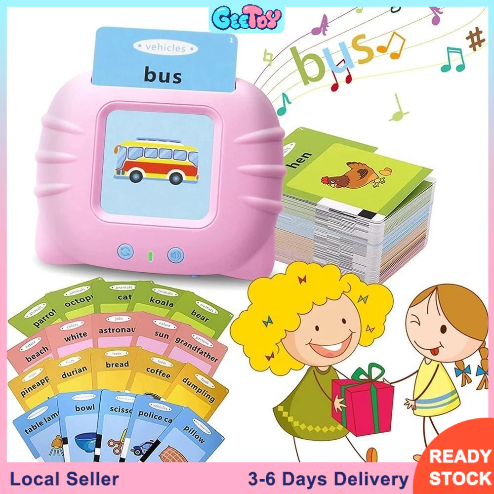 GeeToy Education Toys Card Reading English Learning Machine Language ...