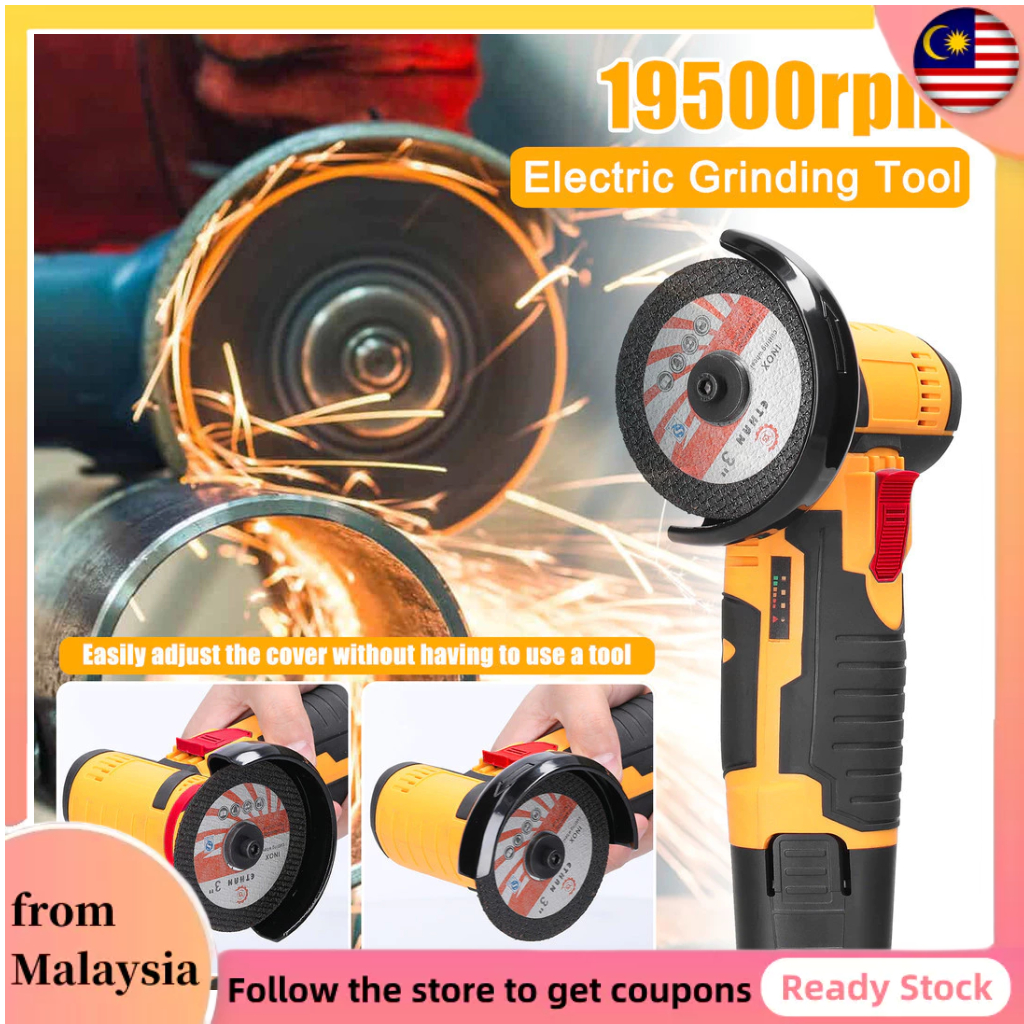 19500rpm Electric Grinding Tool Multifunctional Mini Grinder Handheld ...