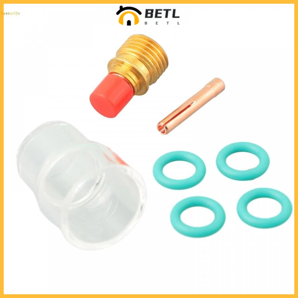 Gas TIG Welding Tool Kit Lens Pyrex Stubby TIG Tool Torch Welding #12 ...