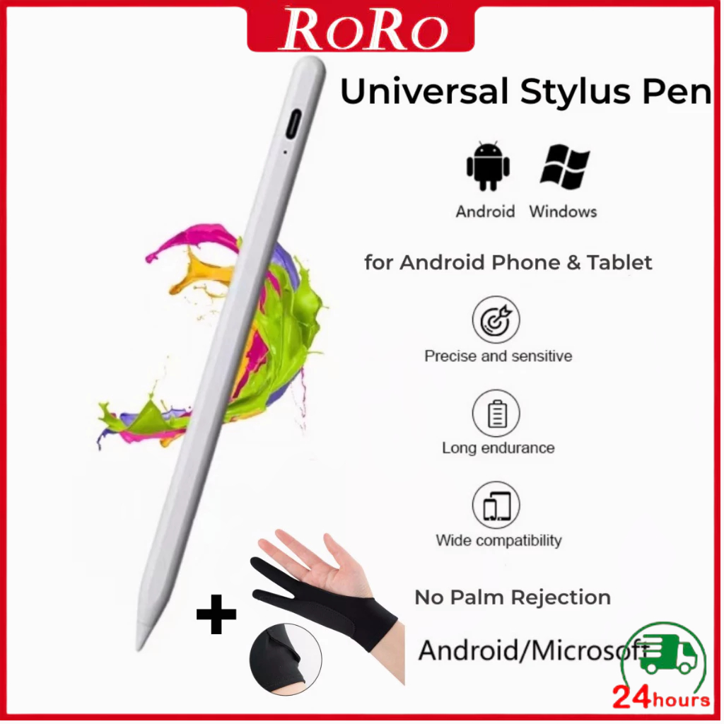 【Ready Stock 24H】Universal Stylus Pen For Android / IOS Screen Touch ...
