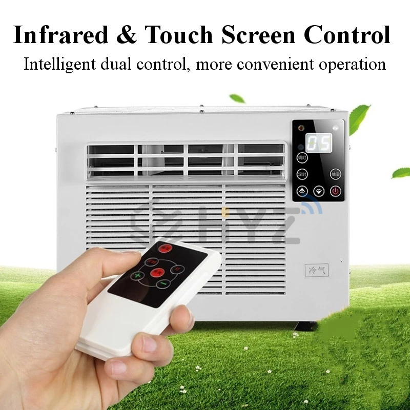 1 Year Warranty 220V Cold/Heat Air Conditioner 24-hour timer W/ Remote ...