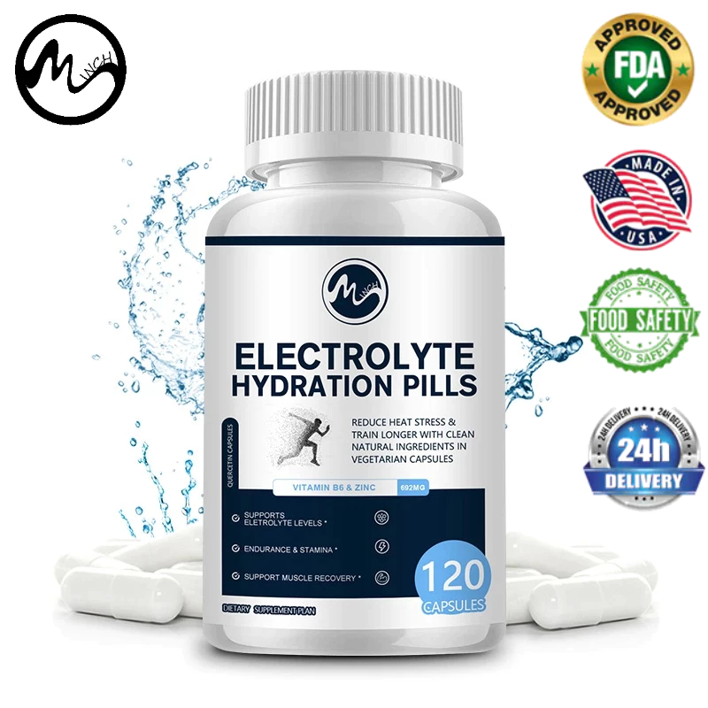 Minch ELECTROLYTE HYDRATION Pills Reduce Heat Stress & Train Longer ...