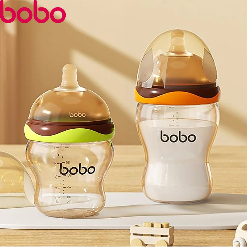 Bobo botol susu Baby Bottle PPSU Ultra Wide Neck Newborn 0-6 Months Bayi Botol Baru Lahir 婴儿奶瓶 ...