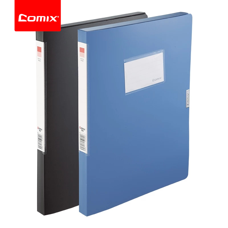 Comix A4 Box File Storage Organizer - Durable Office File Folders with ...