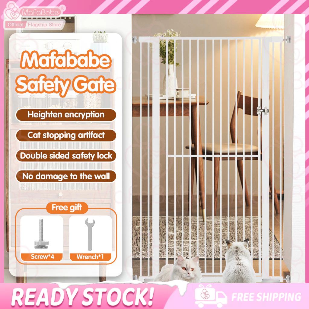 Mafababe Hight 140cm Pet Fence Blocking Cat Gate Railing Dog Guardrail ...