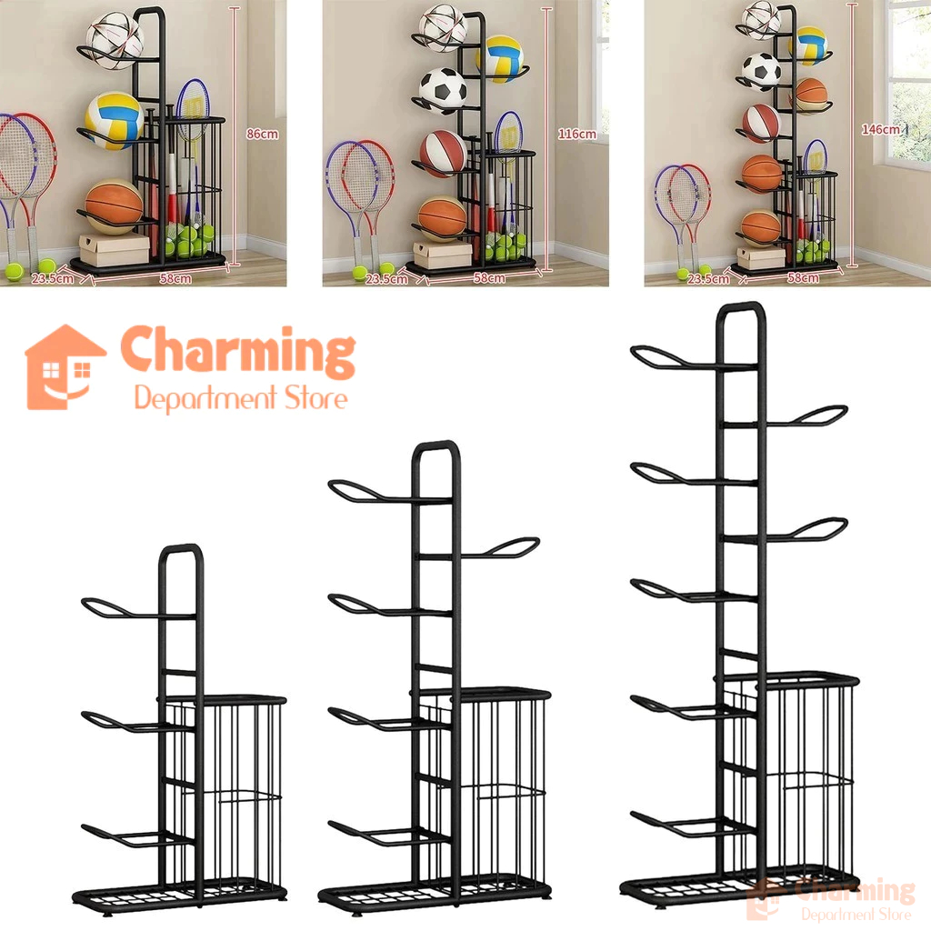 [💥Fast delivery💥]Sports Equipments Storage Rack,Innovative Indoor ...