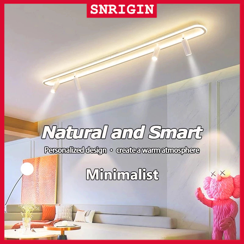 SNRIGIN LED Ceiling Track Light High CRI Local Lighting Soft Light Eye ...