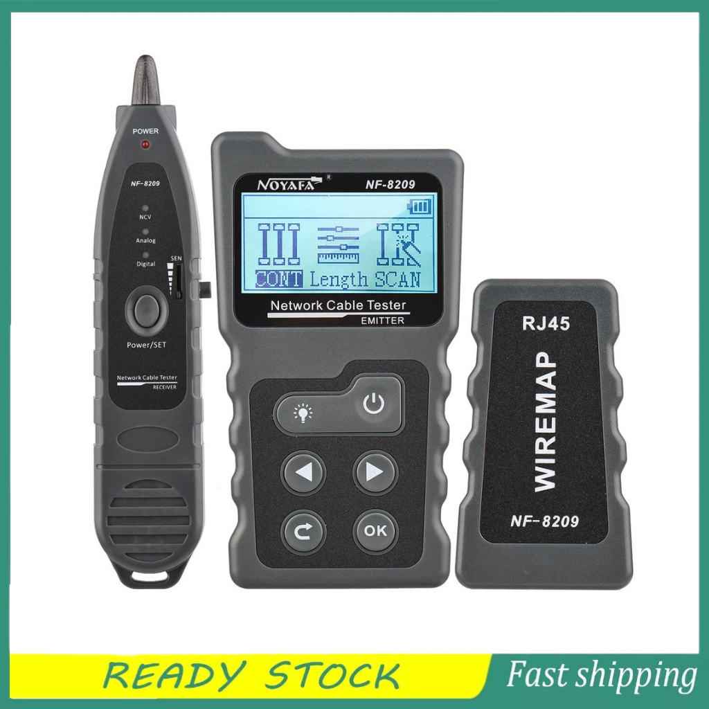 IN STOCK Network Cable Tester Wire Tracker PoE Checker Inline PoE ...