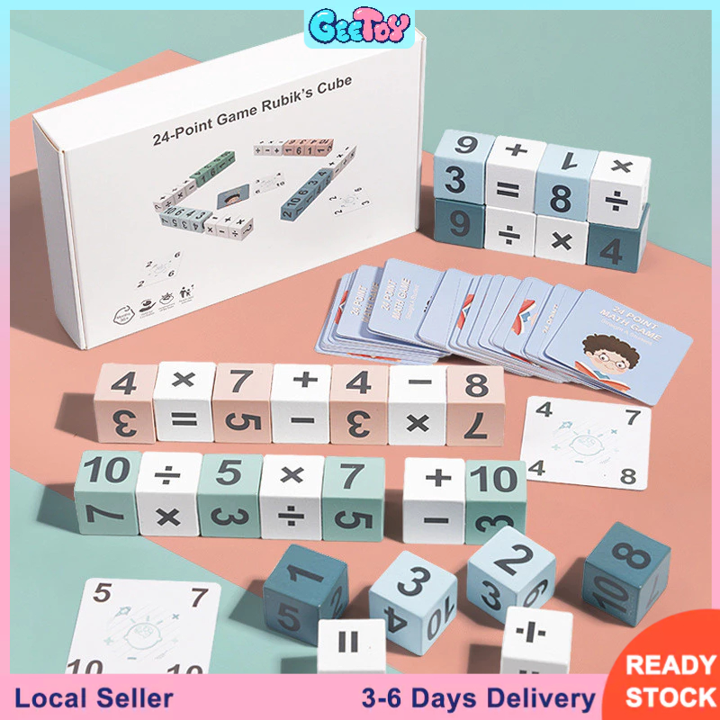 GeeToy 24-point Arithmetic Blocks Interactive Counting Intellectual ...