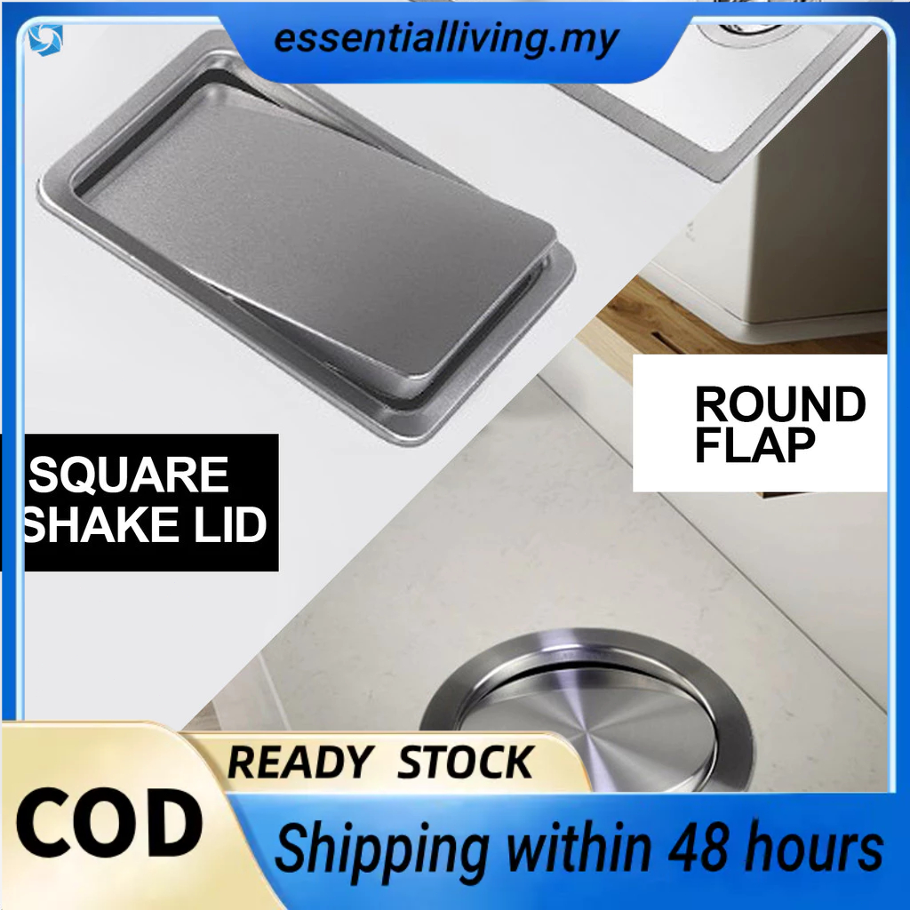 LM Stainless Steel Flap Flush Recessed Built-in Balance Swing Flap Lid ...