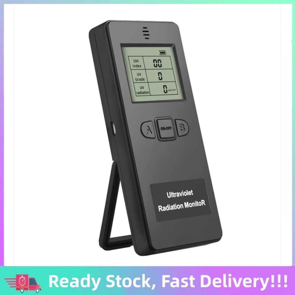 【SZ1】Portable Digital Ultraviolet Radiation Detector Ultraviolet UVI ...