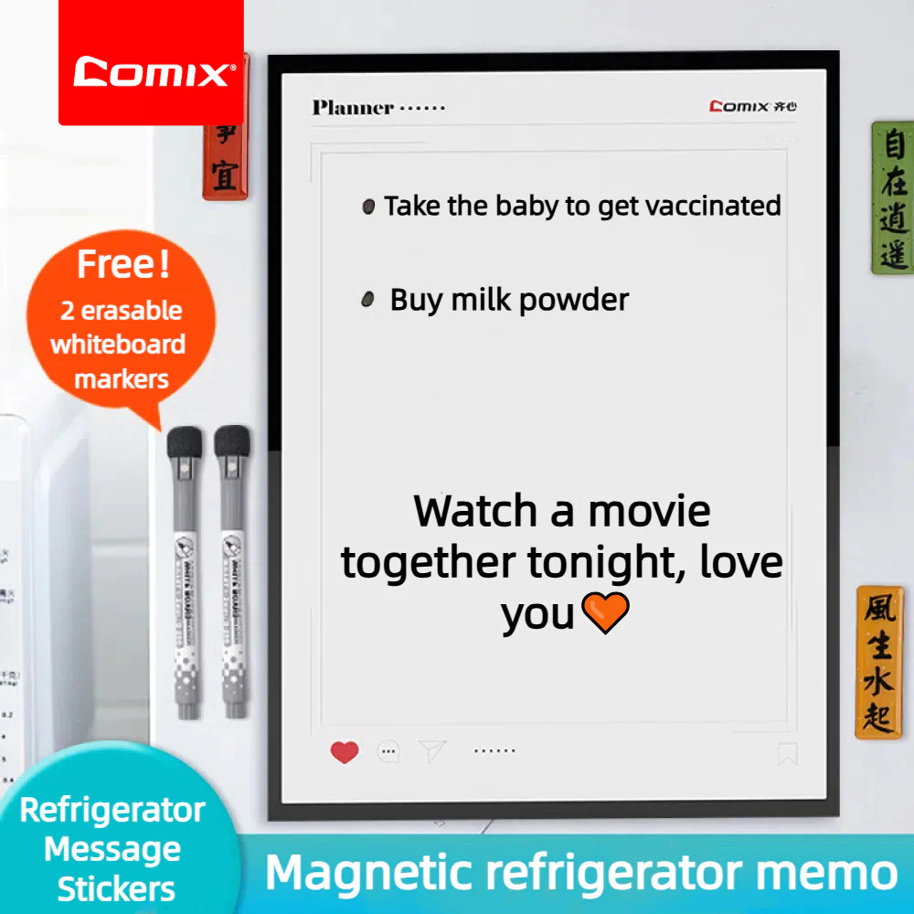 Comix Refrigerator Magnet Message Board Refrigerator Magnet Refrigerator Memo Home Writing Board ...