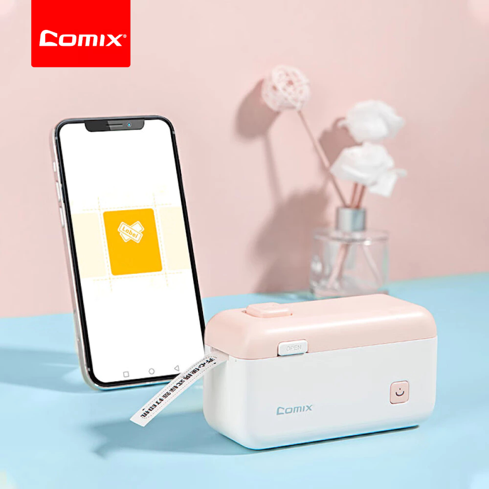 Comix Label Printer Mobile Phone Bluetooth Connection Smart Portable ...