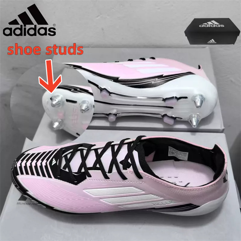 Kasut Bola Sepak F50 Pink SG Outdoor Football Shoes Men's Boots Unisex ...
