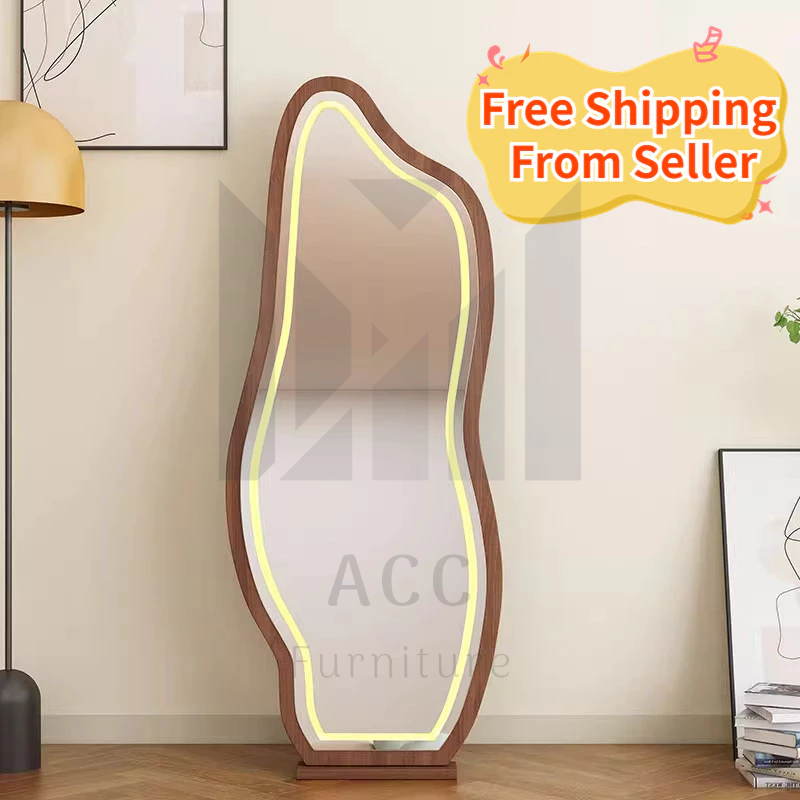 【ACC】Led Mirror Led Vanity Mirror Stand Mirror Wall Mirror With Touch ...