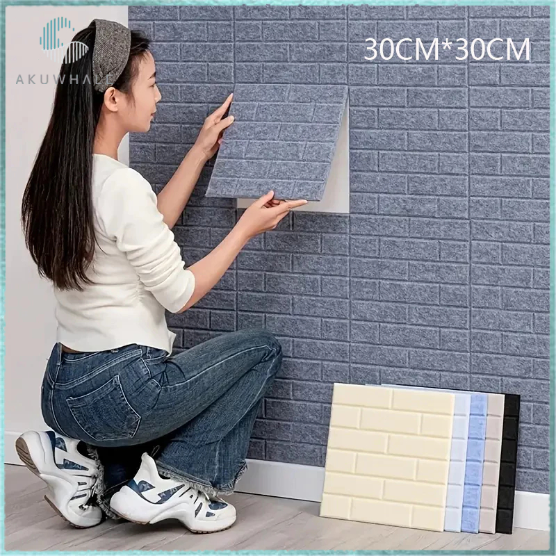 Soundproof Sponge Span Brick Shape Self Adhesive Acoustic Foam Panel ...