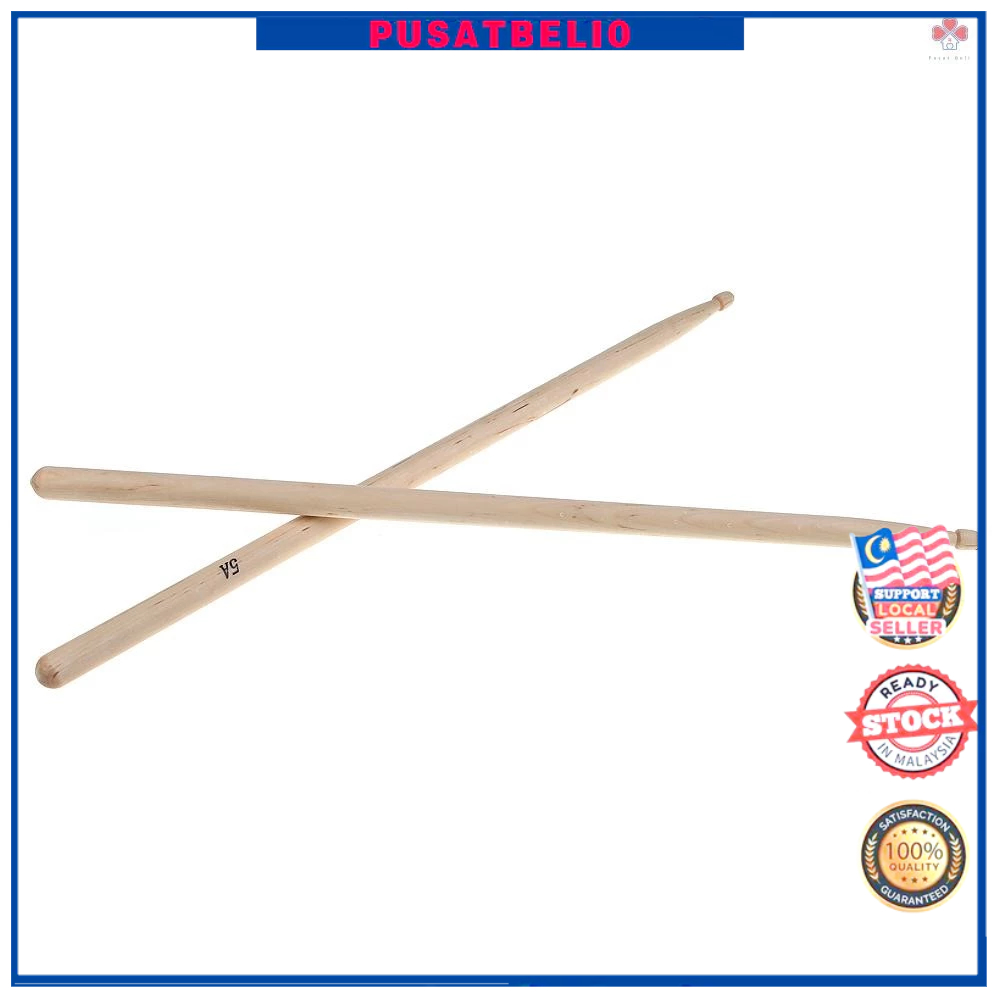 5A Drumsticks Maple Wood Lightweight Professional Drum Sticks for Rock ...