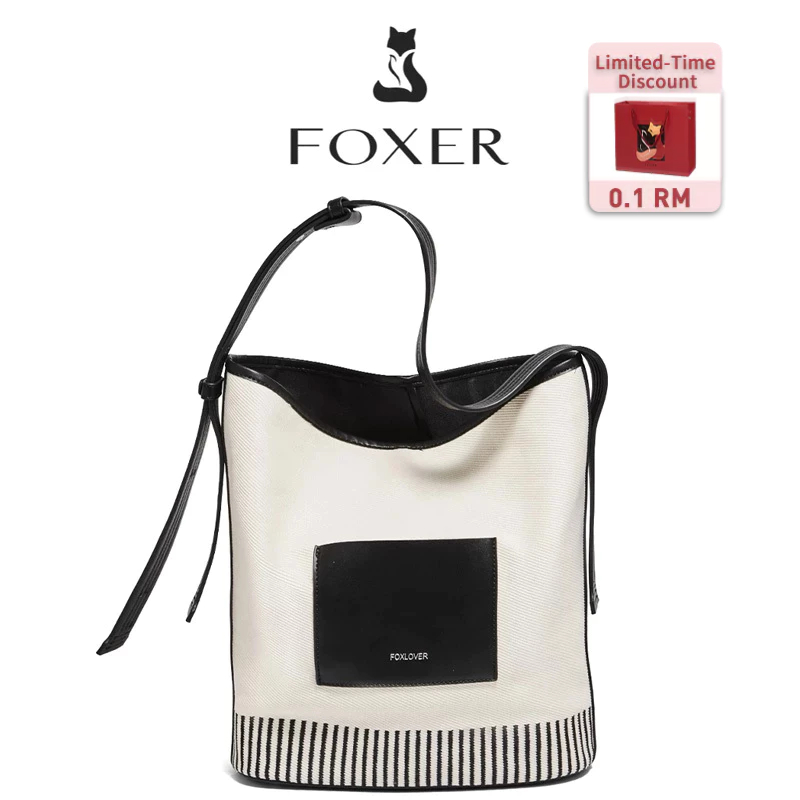 FOXER Large Capacity Versatile Shoulder Messenger Bag | Shopee Malaysia