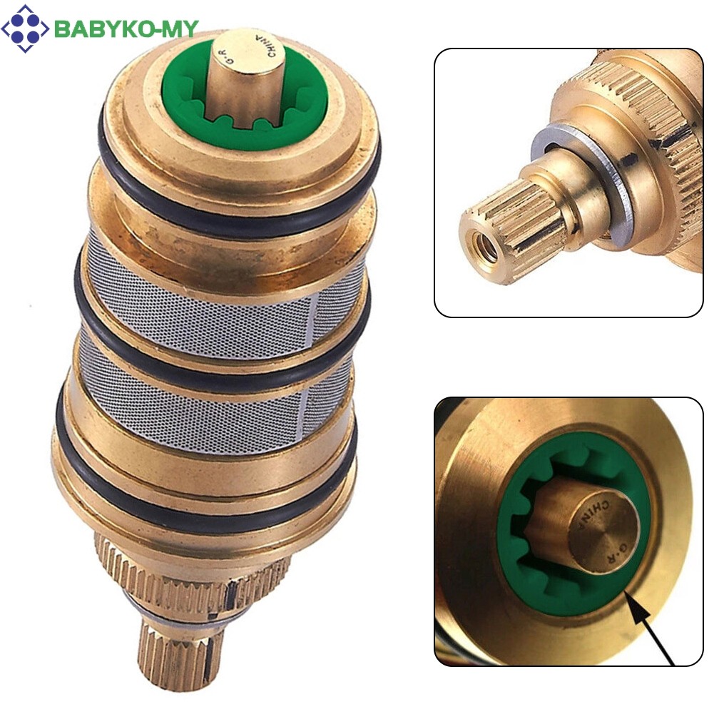 All-copper Intelligent Thermostatic Spool Hot And Cold Water Spool ...