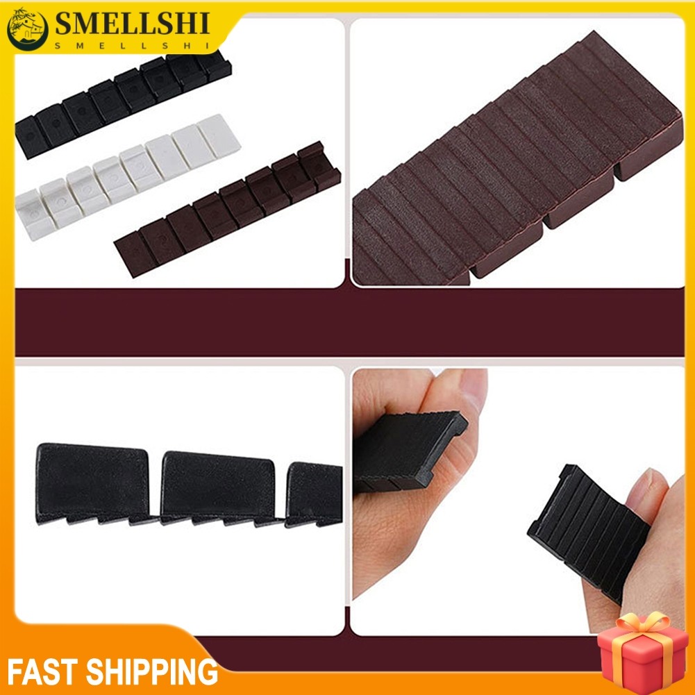 【Hot-SEMLL】10pcs Furniture Plastic Shims Composite Wedges Shims ...