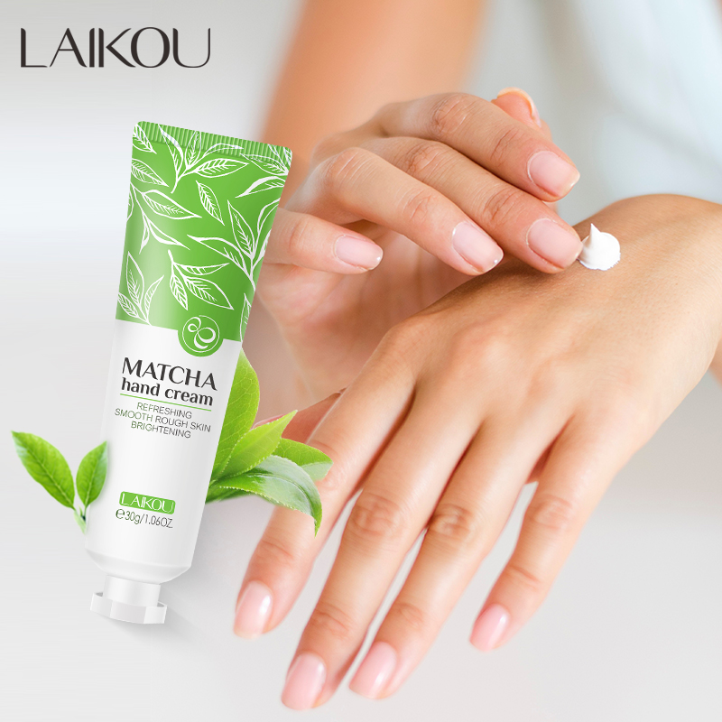 LAIKOU Matcha Moisturizing Hand Cream Nourishing For Dry Rough Skin 30g ...