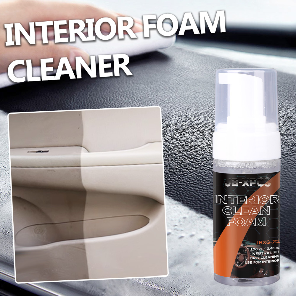 Jb-x21 Multifunctional Foam Cleaner Car Interior Genuine Leather Seat Decontamination Cleaner ...