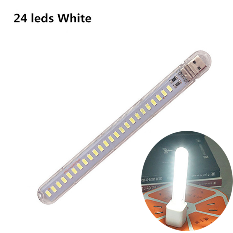 Mini USB Book Lights Portable USB LED Lamps DC 5V Ultra Bright Reading Lamp For Power Bank ...