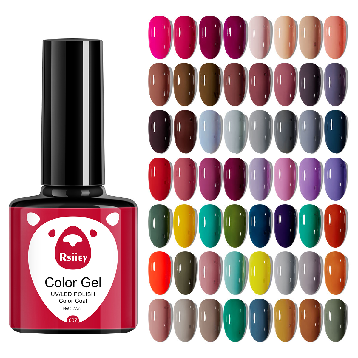 Gel Nail Polish, Popular Series Nail Gel 141 Colors Vibrant All Seasons ...