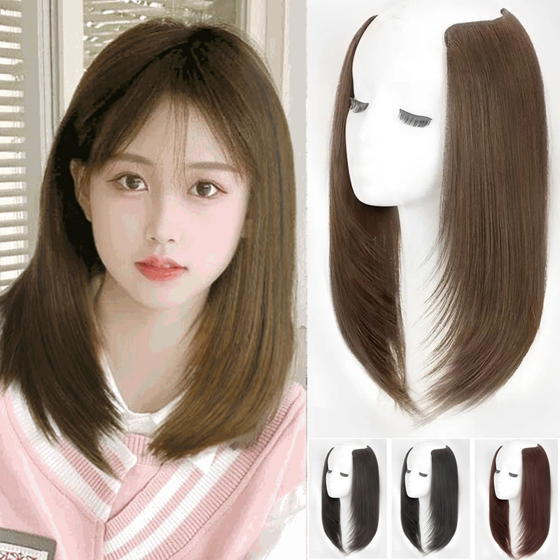 40cm Synthetic Short Straight Hair Extension Shawl Hair Extension ...