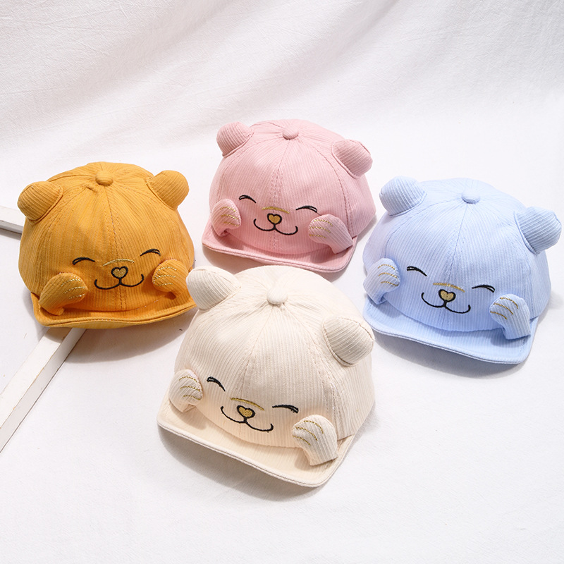 Cute Cartoon Children's Baseball Cap Outdoor Shading Boys And Girls ...