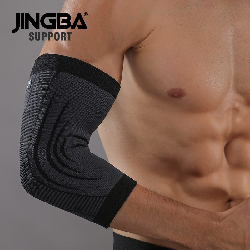 1 Piece Breathable Knitted High Elastic Cycling Basketball Elbow Pads ...