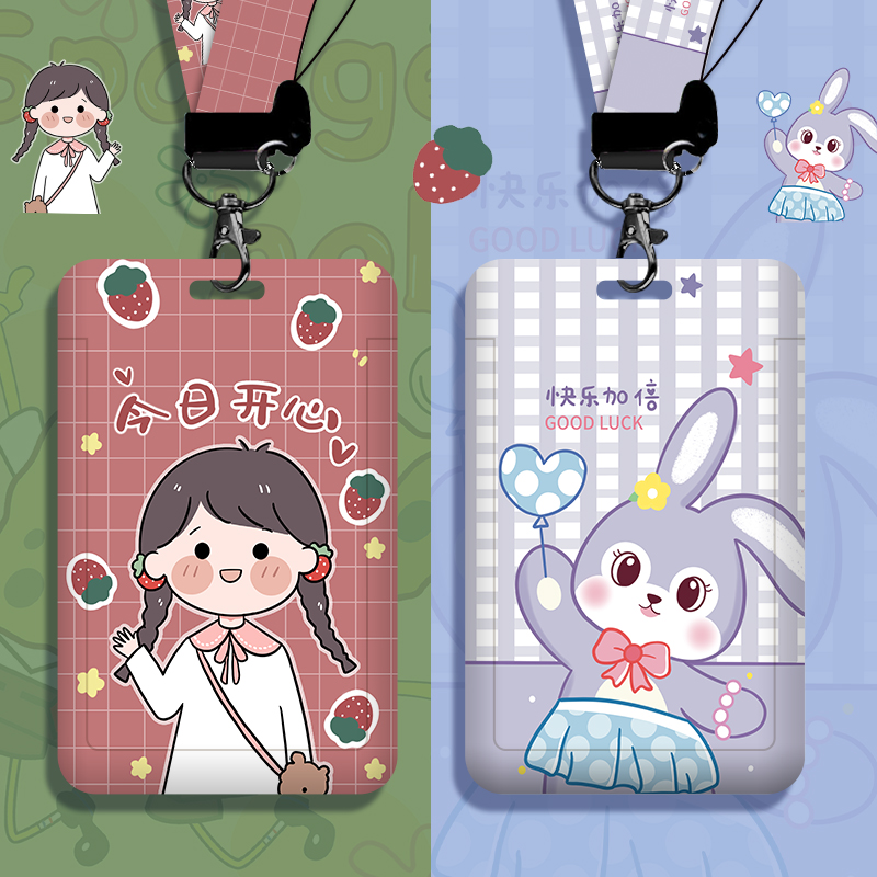 [ Shopee Choice ] Student Card Holder Id Card Holder With Lanyard ...
