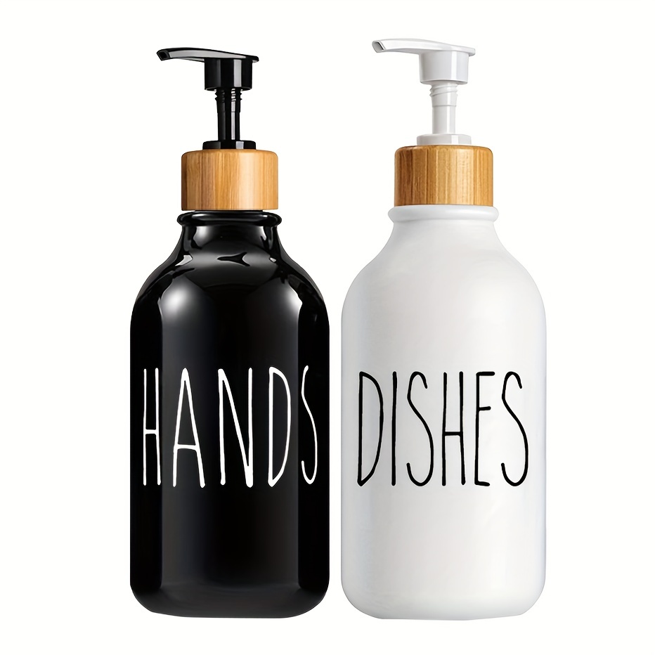 2-piece Set Kitchen Dishwashing Liquid and Hand Sanitizer Soap ...