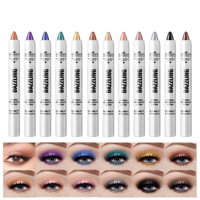 Eye Shadow Pen Lying Silkworm Pen Multicolor Highlighter Brightening ...