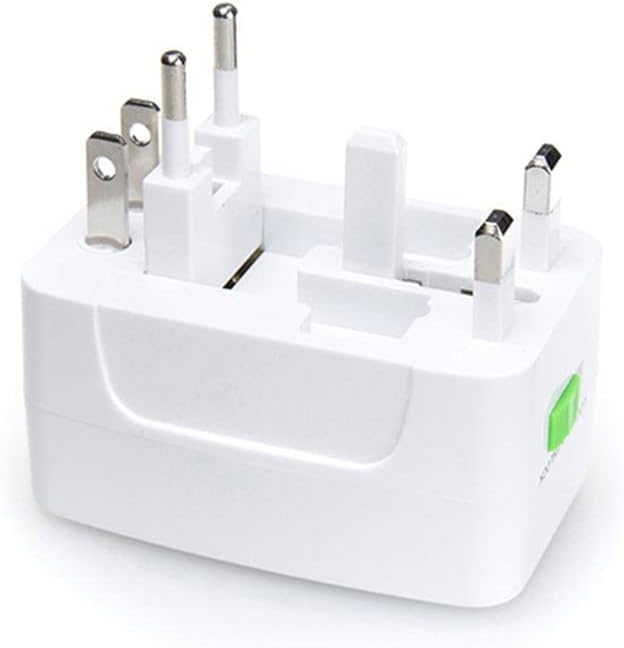 Universal Travel Power Plug Adapter - Compact All-in-One Worldwide ...